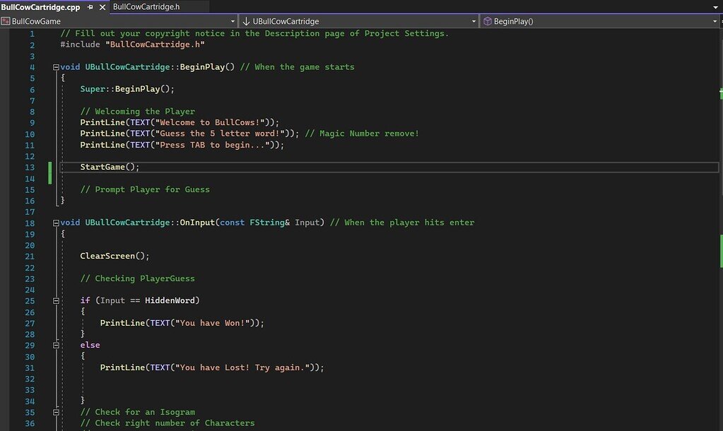 A different and new variables Implementations - Talk - GameDev.tv