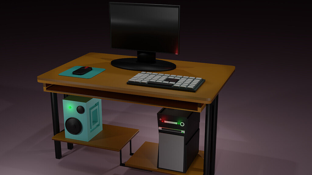Section one my pc looklike model in blender - Show - GameDev.tv