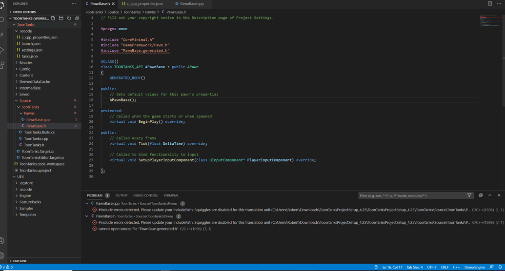 Name followed by '::' must be a class or namespace name - Ask - GameDev.tv