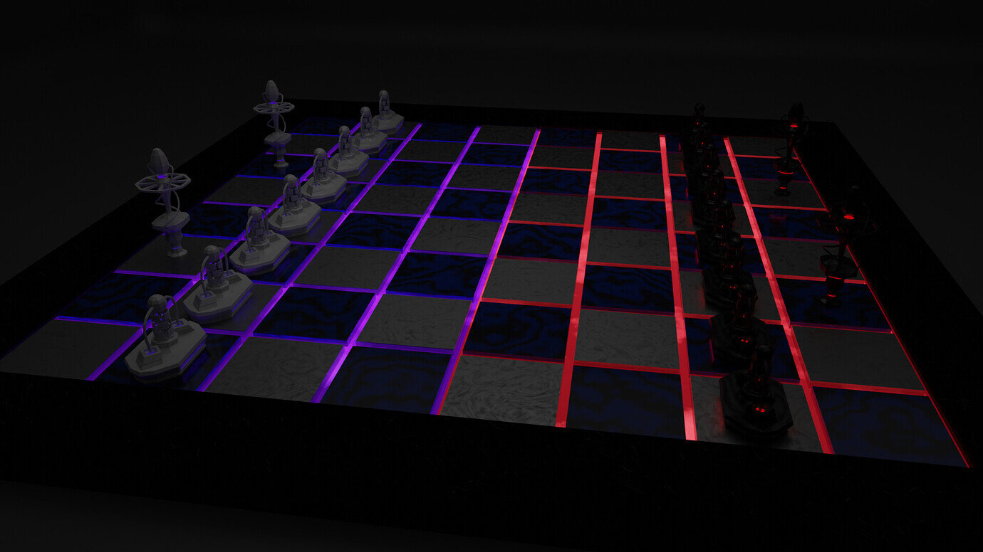 Chess Set With Generated Textures - Show - GameDev.tv