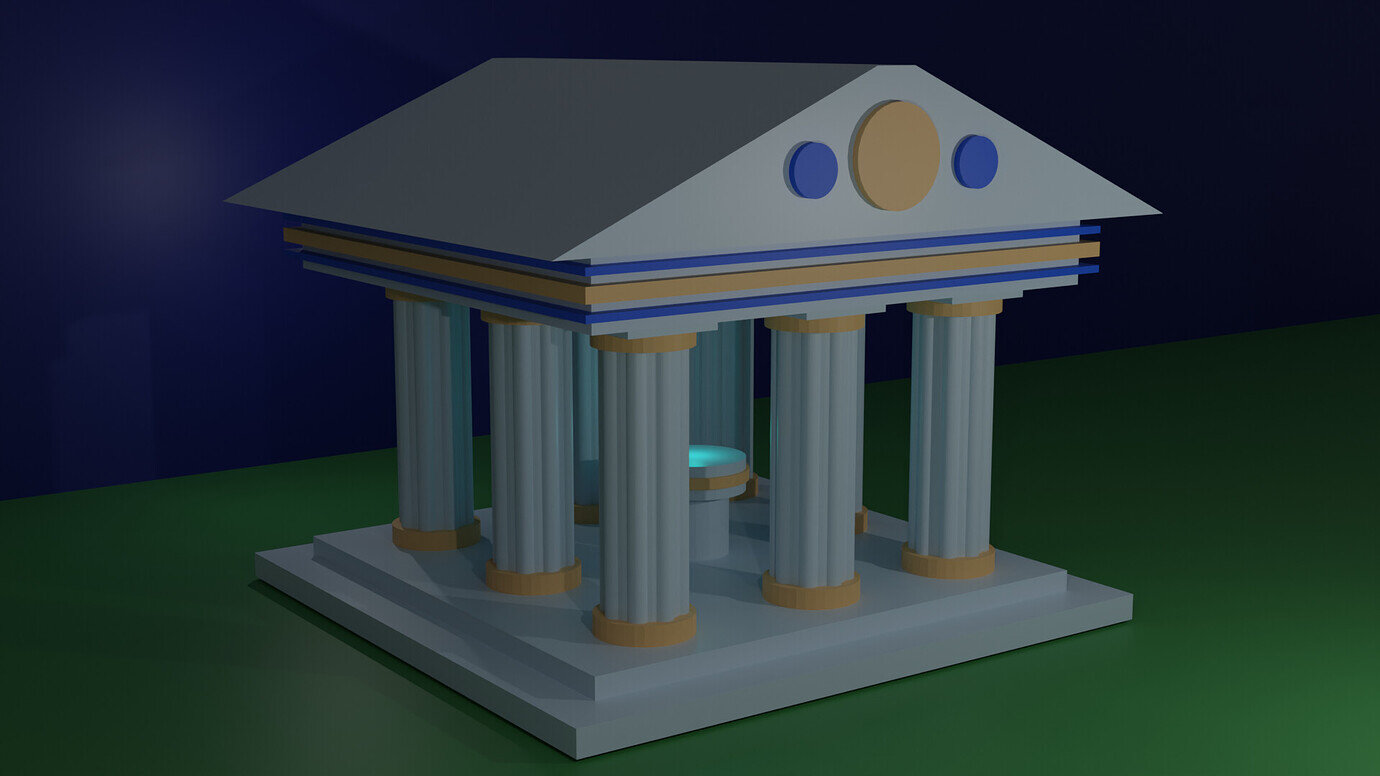 Greek Temple Render - Show - GameDev.tv