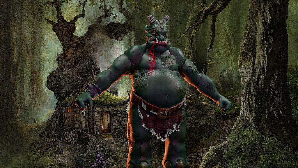 Oger is Painted and ready for animation - Show - GameDev.tv