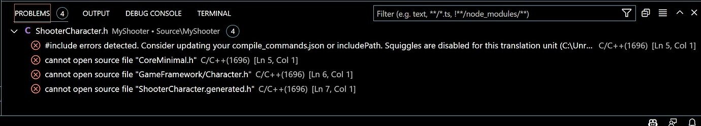 I can not find the C++ class I created inside the UE5 editor and live ...