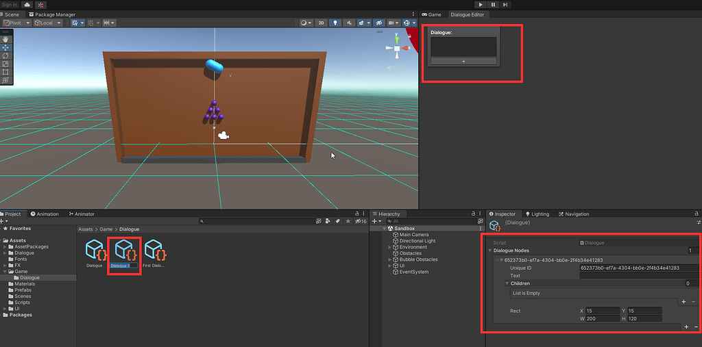 Creating a new dialogue makes new node disappear after submitting - Ask - GameDev.tv