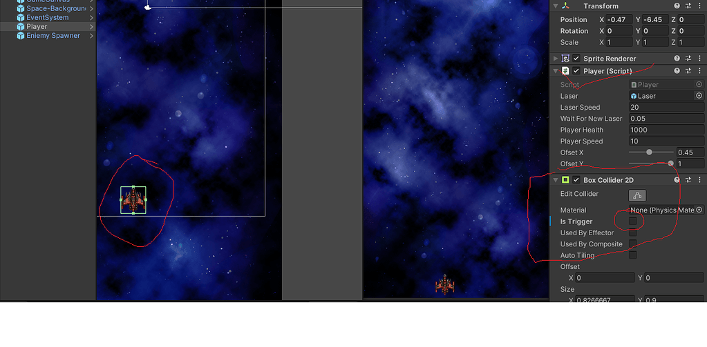 Collision Not Detecting - Ask - GameDev.tv