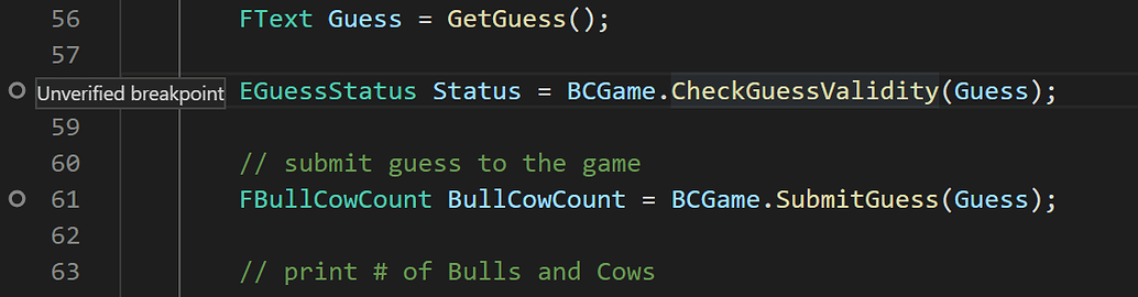 [SOLVED!] How to fix Unverified Breakpoints - Ask - GameDev.tv
