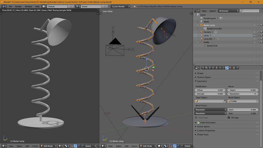 Bezier Lamp - Talk - GameDev.tv