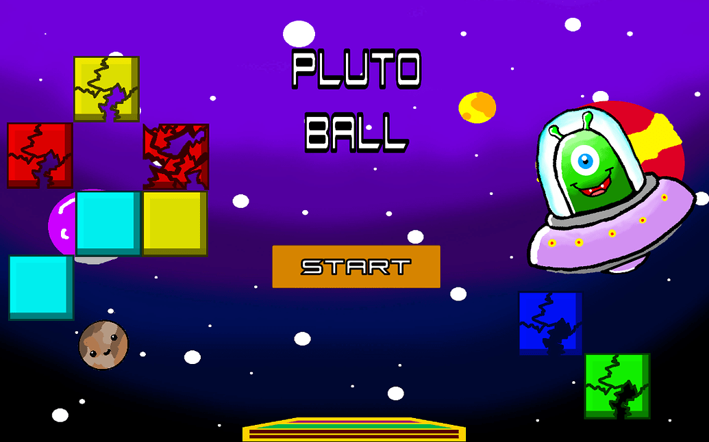 Pluto Ball game link with space rocks song - Show - GameDev.tv