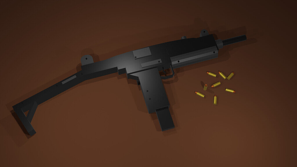 SMG with a few rounds - Show - GameDev.tv