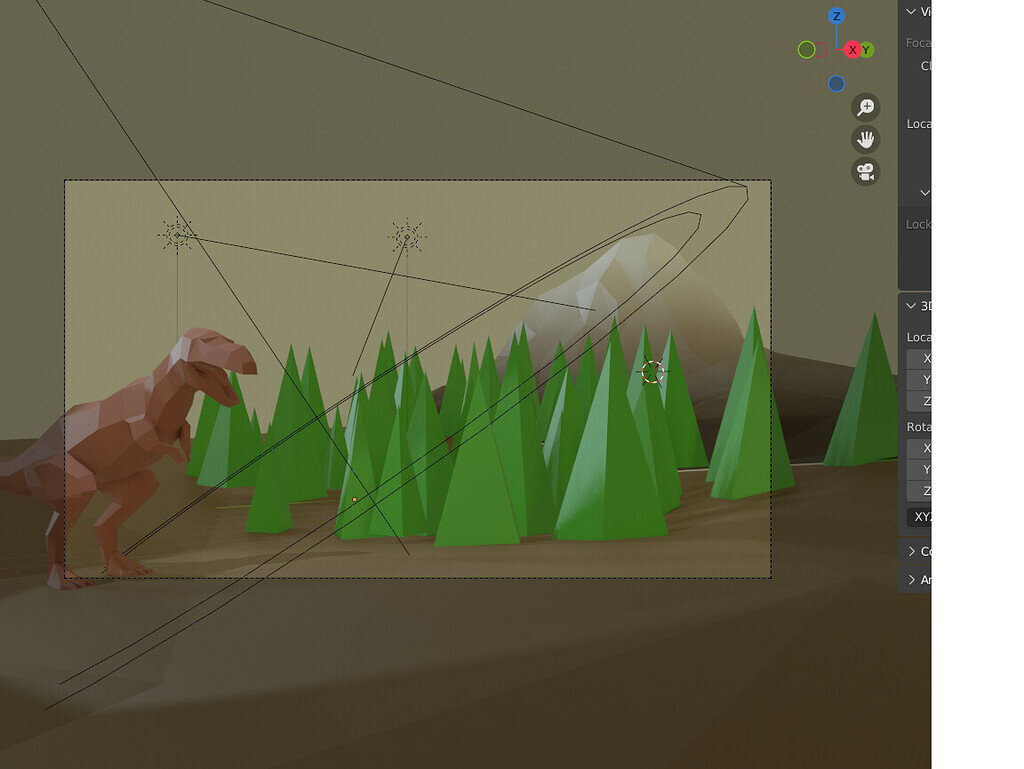 Why Differ rendered and camera view? - Ask - GameDev.tv