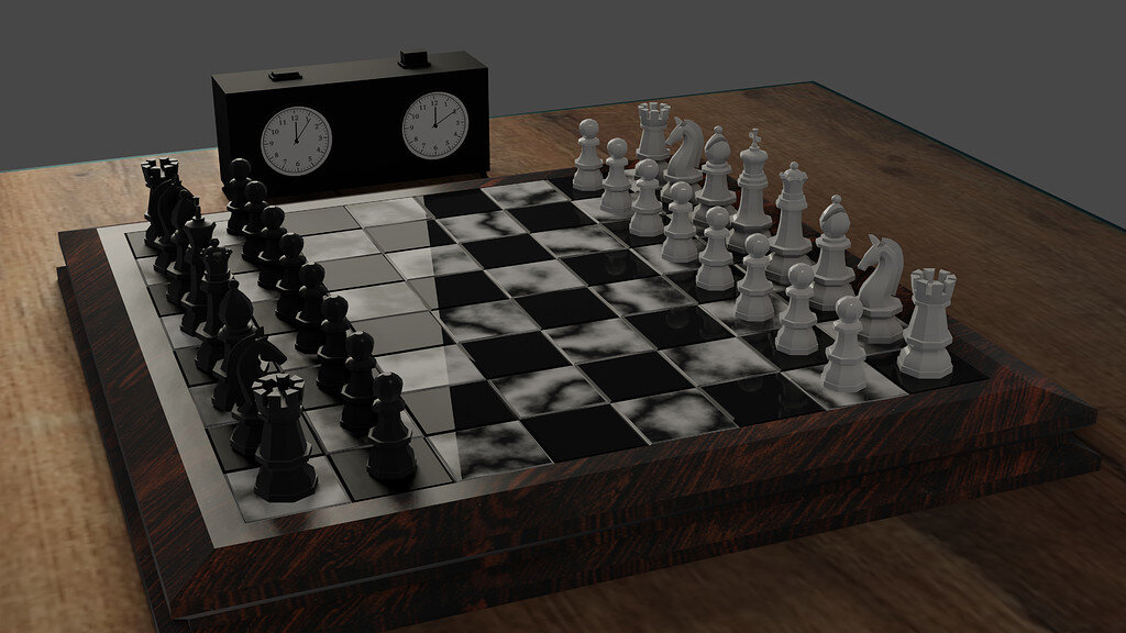3 Angles Chess Scene - Show - GameDev.tv