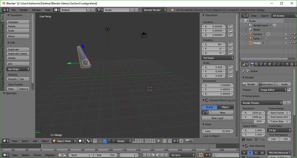 Wedge Challenge - Talk - GameDev.tv