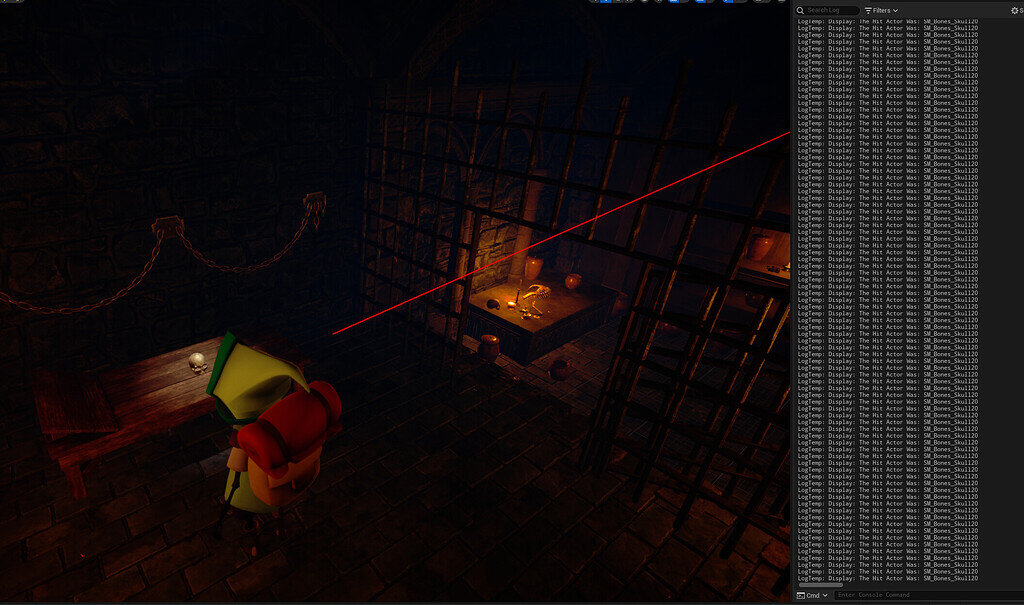 Debug Line Doesn't Match SweepSingleByChannel? - Ask - GameDev.tv