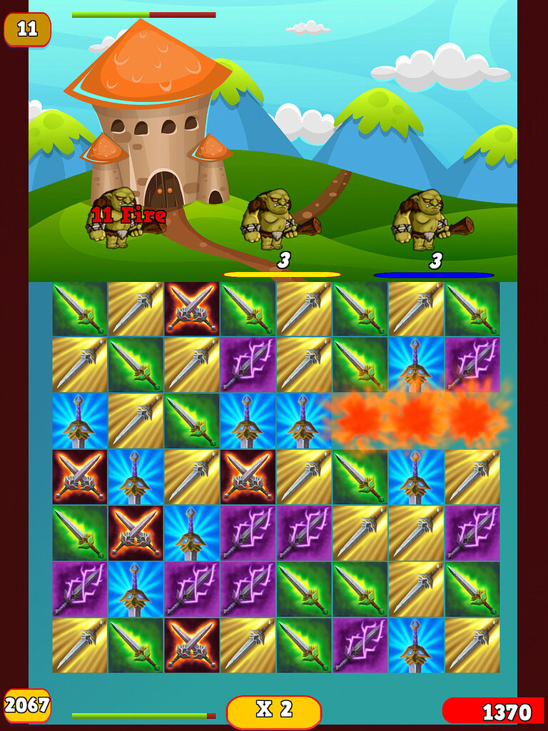 Troll Invasion - A Match3 Game - Show - GameDev.tv