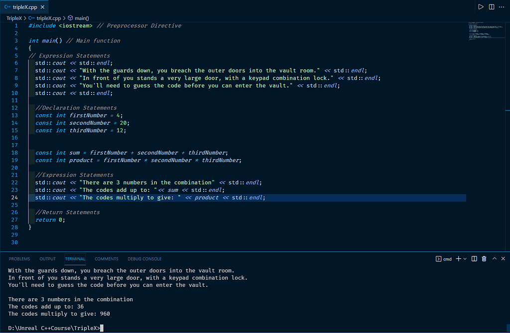 TripleX Code Progress - Show - GameDev.tv