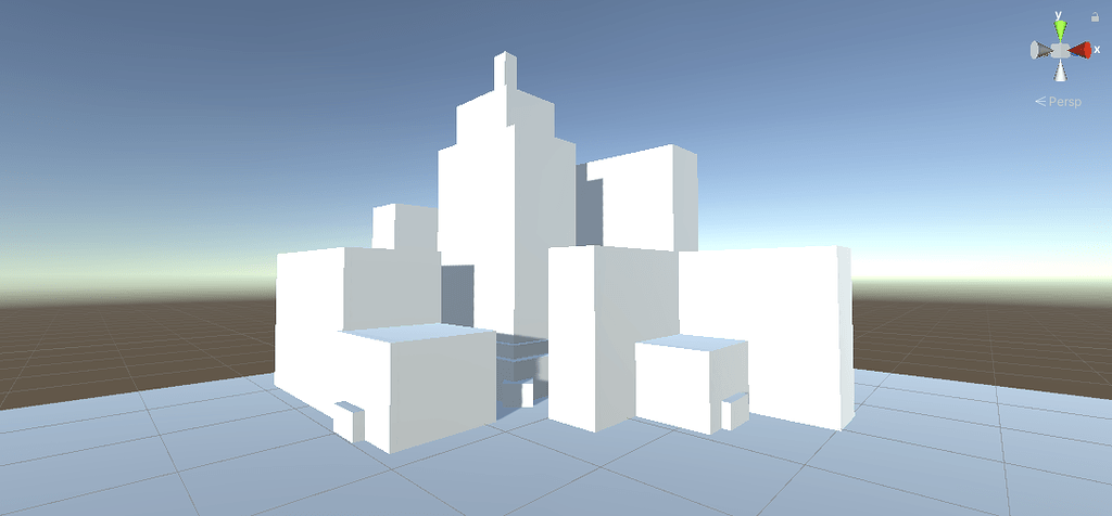 First Challenge - Simple City Screenshot - Show - GameDev.tv