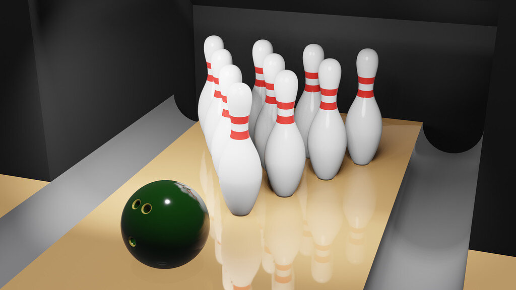 Final bowling scene renders - Show - GameDev.tv