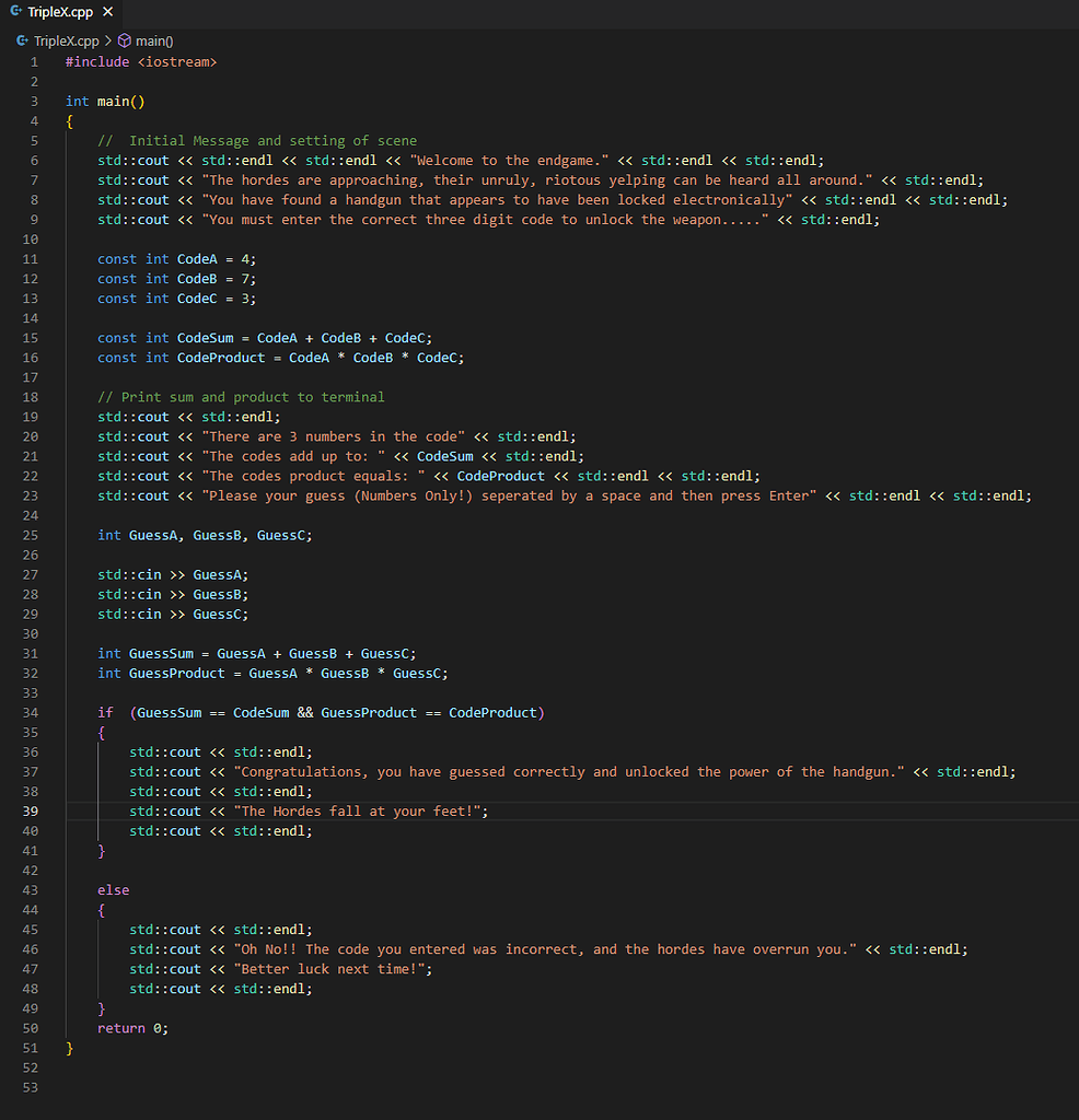 Triple X - Win/Lose Condition progress update - Show - GameDev.tv