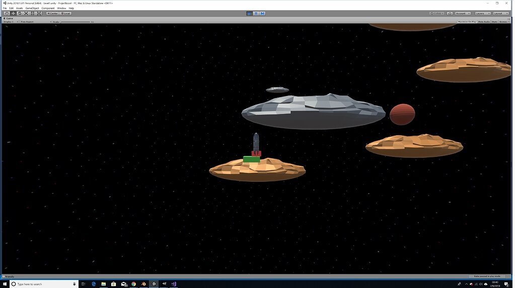 First Look At My Project Boost Project - Talk - GameDev.tv