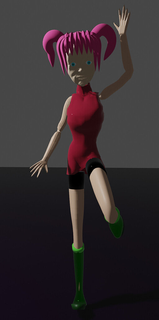 Made this one today, it's an animation - jess - Show - GameDev.tv