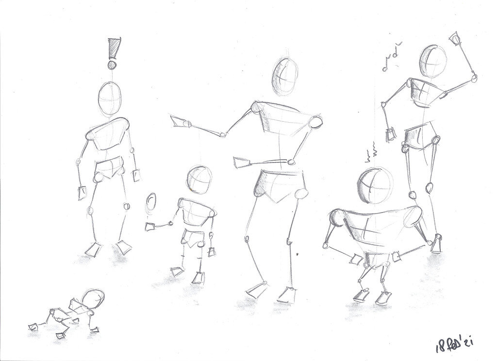 Block Stickmen - I like this method - Show - GameDev.tv