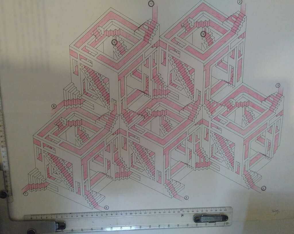 Inspired by M.C. Escher - Myan Maze Temple - Show - GameDev.tv