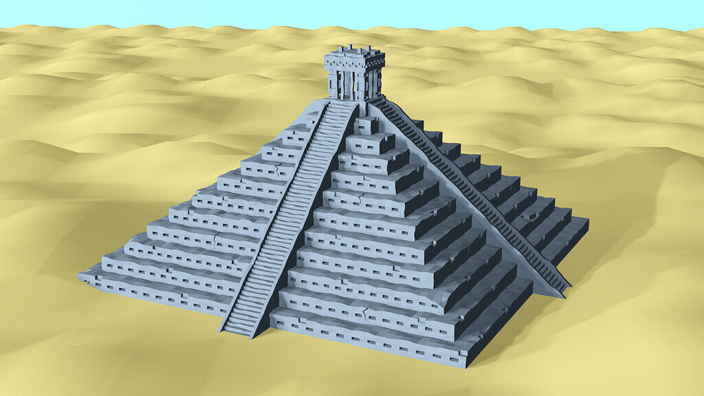 Subdivision Challenge - Mayan Pyramid - Show - GameDev.tv