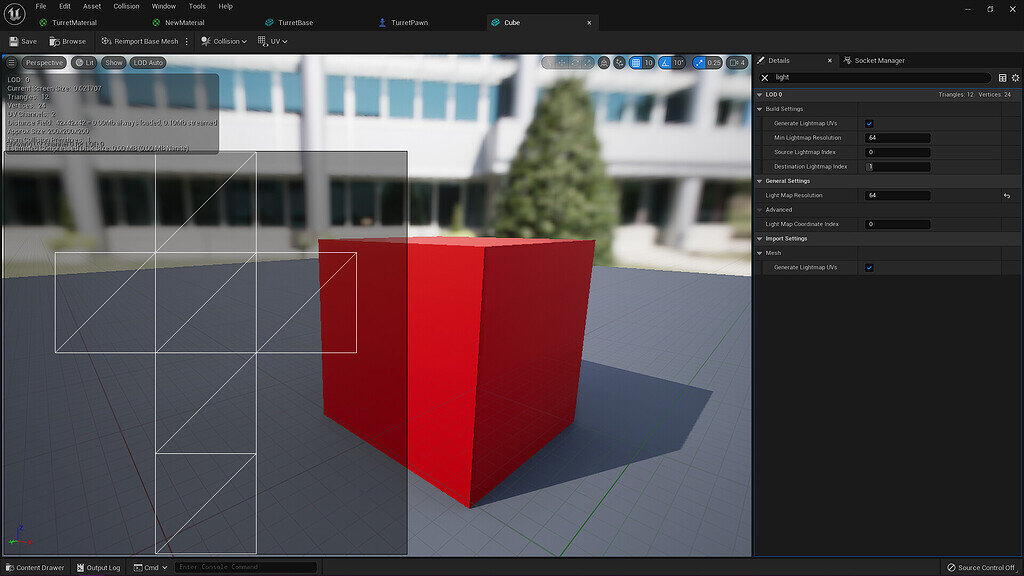 UE5 static mesh is black - Ask - GameDev.tv