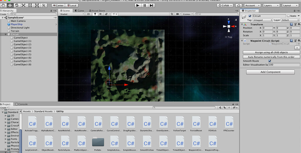 Waypoint Script - Ask - GameDev.tv