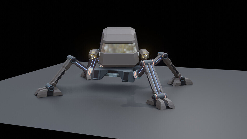 Finished My Mech! - Show - GameDev.tv