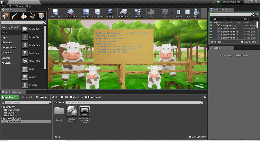 My progress till Range Based For Loop - Show - GameDev.tv