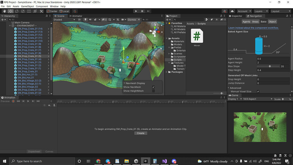 NavMesh Refining - Show - GameDev.tv