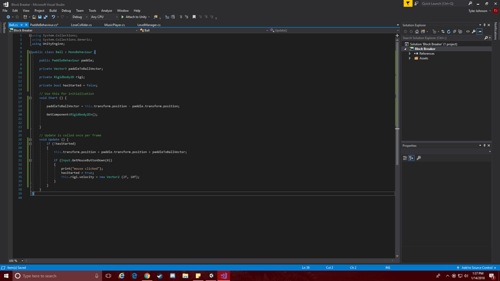 Getting Object Reference error - Ask - GameDev.tv