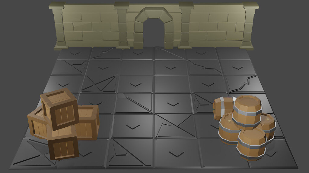 Low Poly Floor Tiles - Show - GameDev.tv