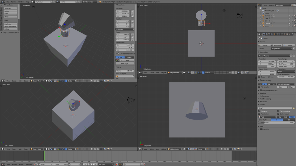 11. Basic Object Transformation screenshot - Talk - GameDev.tv