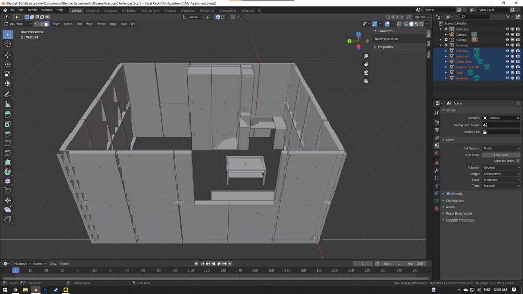 Suddenly my entire model looks buggy in viewport? - Ask - GameDev.tv