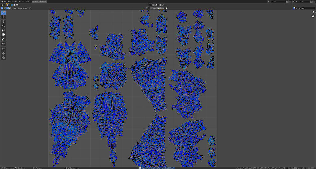 Alien UV map - Show - GameDev.tv
