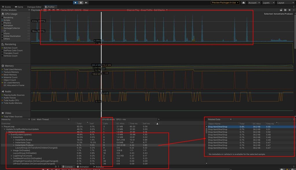 Big problems with how UI is being redrawn - Ask - GameDev.tv