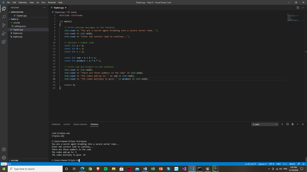 Terminal Screenshot - Show - GameDev.tv