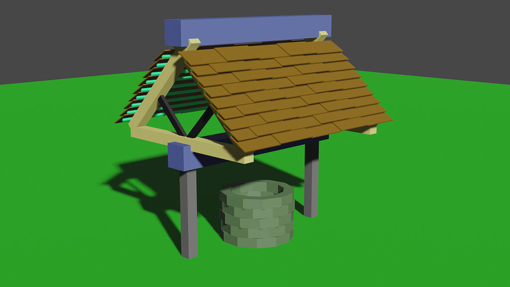 My first blender well - Show - GameDev.tv