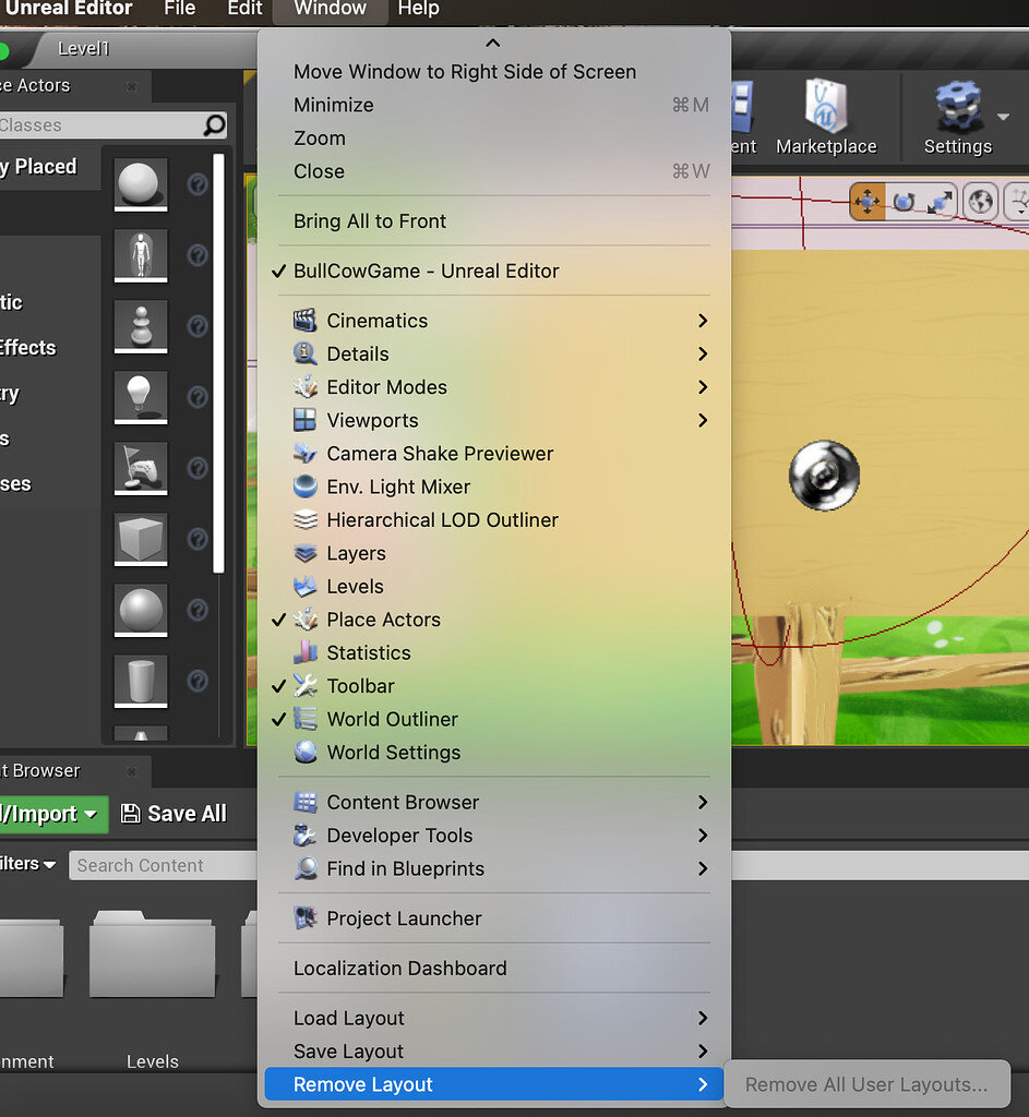 Unreal Editor - Ask - GameDev.tv
