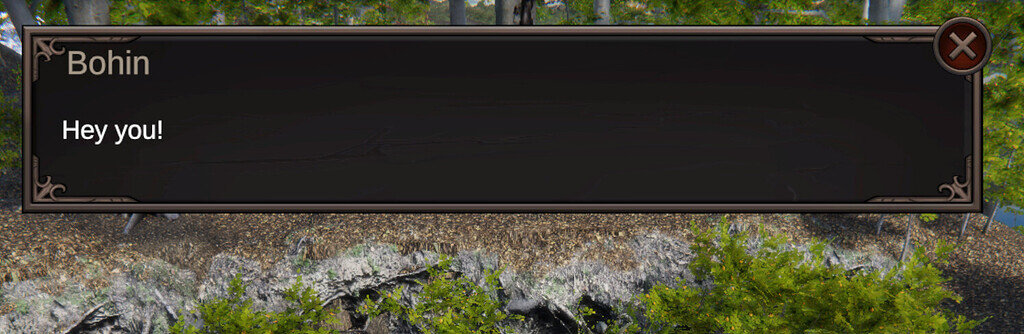 Diffrence between dialogue system in editor and built game - Ask - GameDev.tv