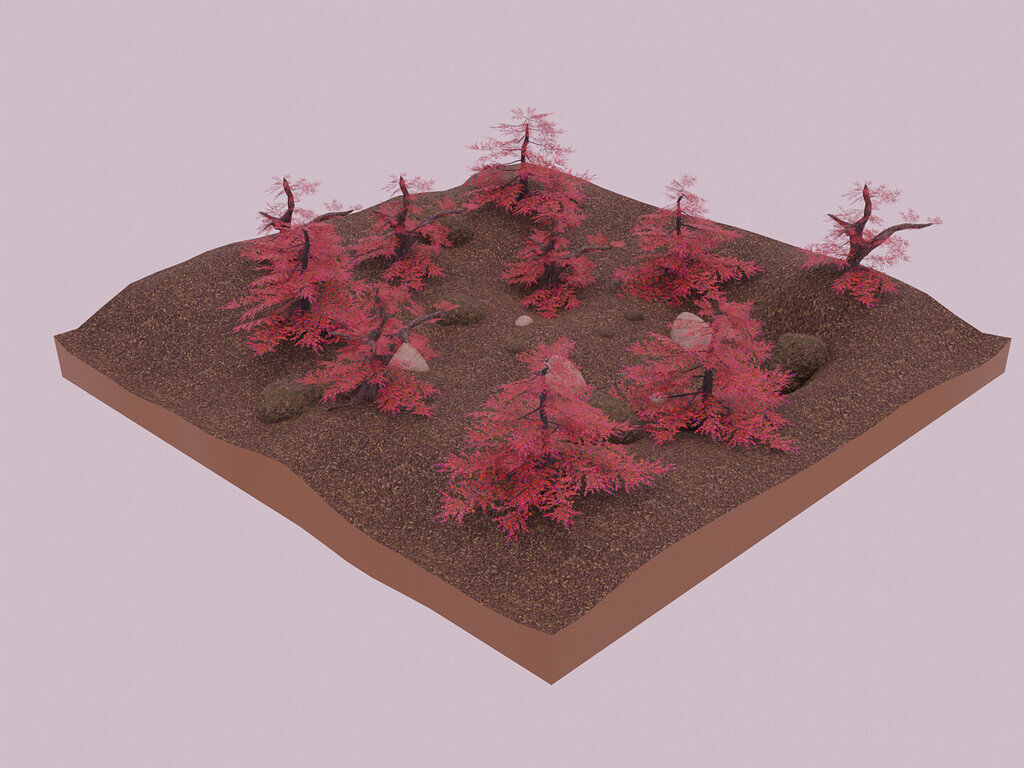 Forest scene that was made using my current knowledge - Show - GameDev.tv