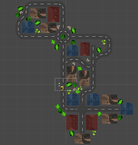 My Delivery Driver Map Layout - Show - GameDev.tv