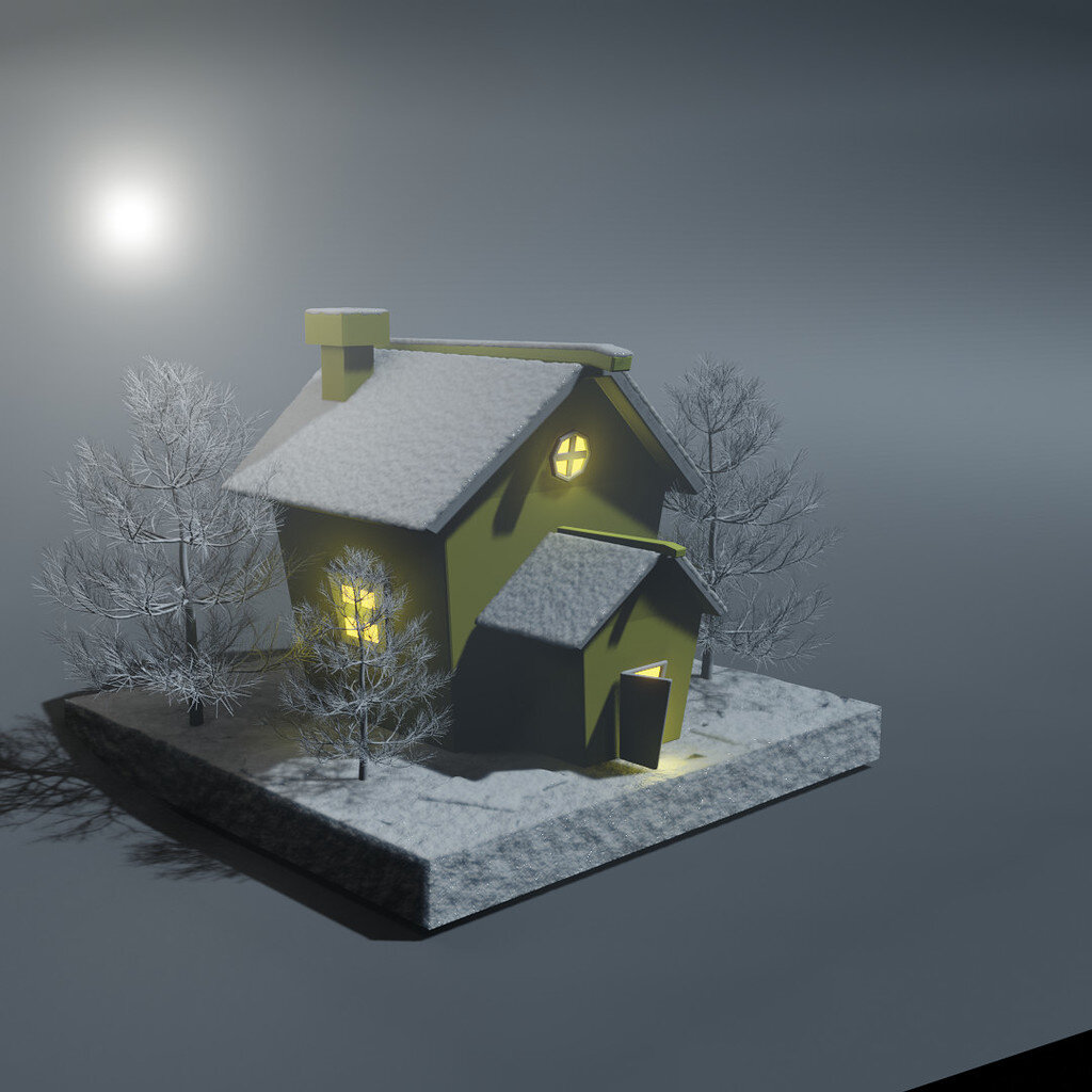 White Snow House - Show - GameDev.tv