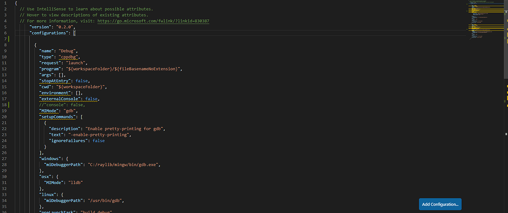 Unable to Run programme. Problem in launch.json - Ask - GameDev.tv