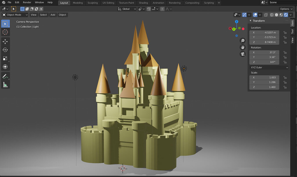 Midsection Challenge: Simplified Castle Replica - Show - GameDev.tv