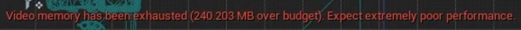 Video memory exhausted - Ask - GameDev.tv