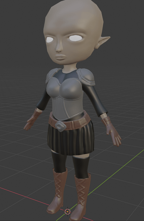 Add my Elf base color - Show - GameDev.tv