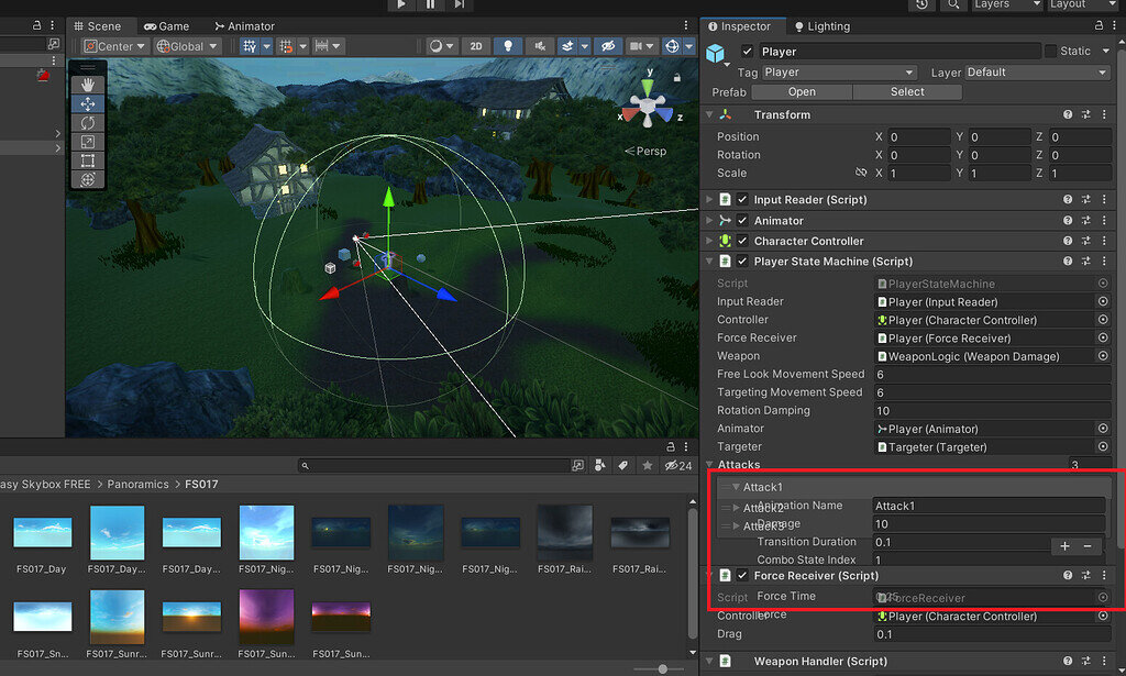 [3rd Person Combat - Early Access] Strange Display Bug in Attacks Array[] - Ask - GameDev.tv